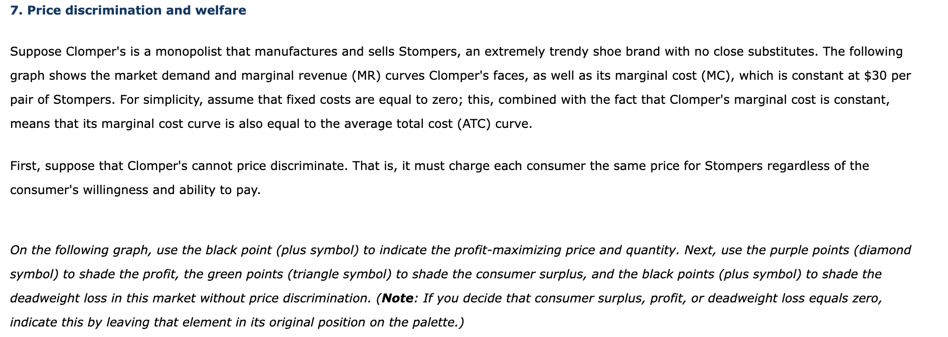 Solved Suppose Clomper's is a monopolist that manufactures | Chegg.com Solved Suppose Clomper's is a monopolist that manufactures | Chegg.com