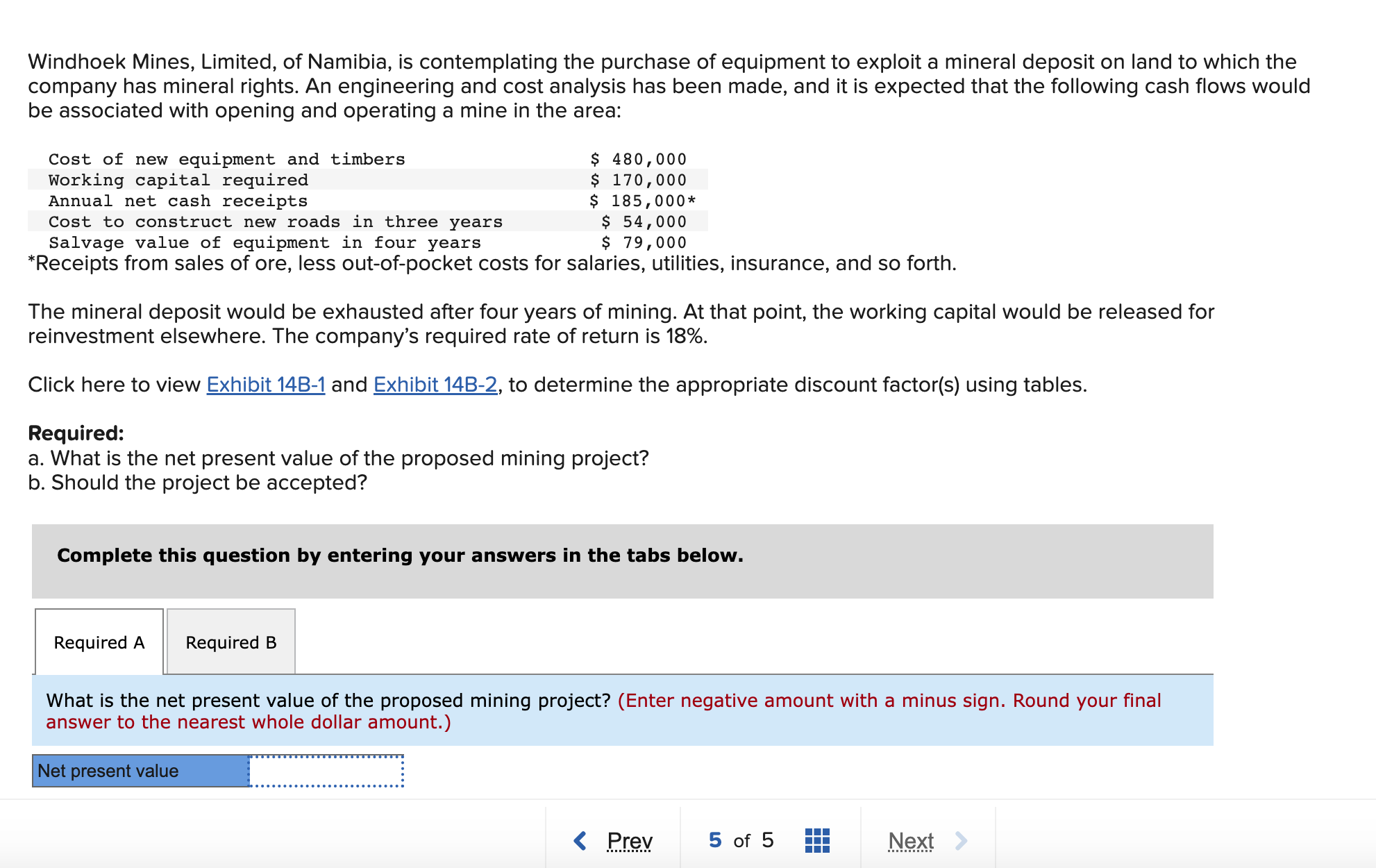 Solved Present Value of $1;(1+r)n1Present Value of an | Chegg.com