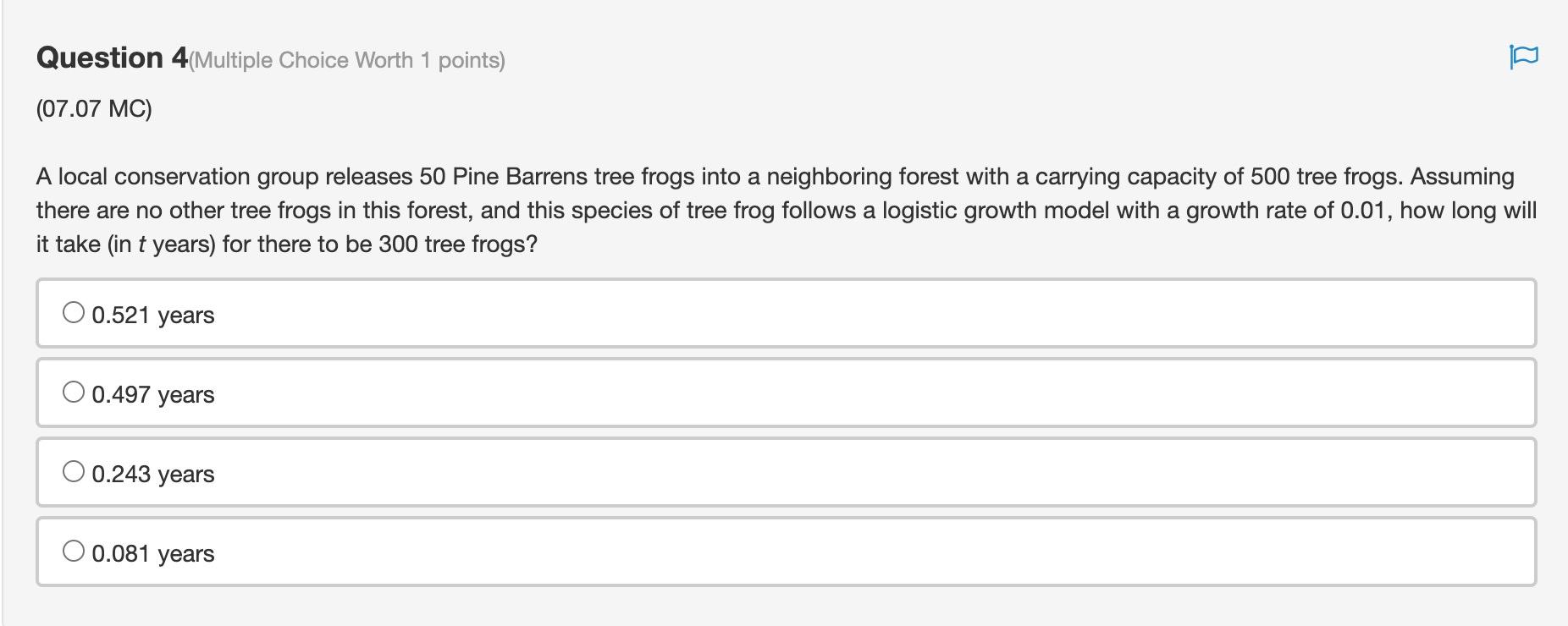 Solved Question 4(Multiple Choice Worth 1 points) (07.07 MC) | Chegg.com