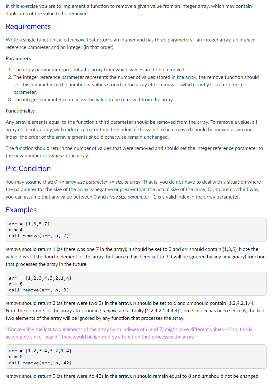 Solved In this exercise you are to implement a function to | Chegg.com