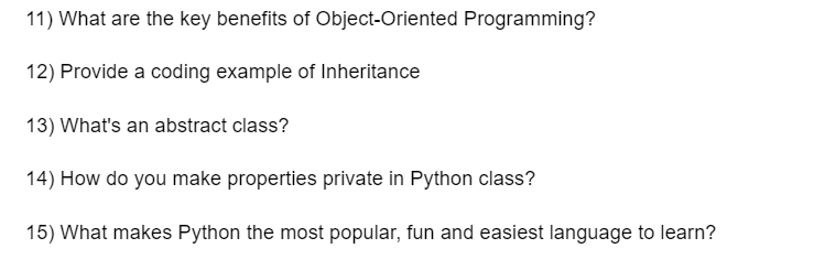 Solved 11) What are the key benefits of Object-Oriented | Chegg.com