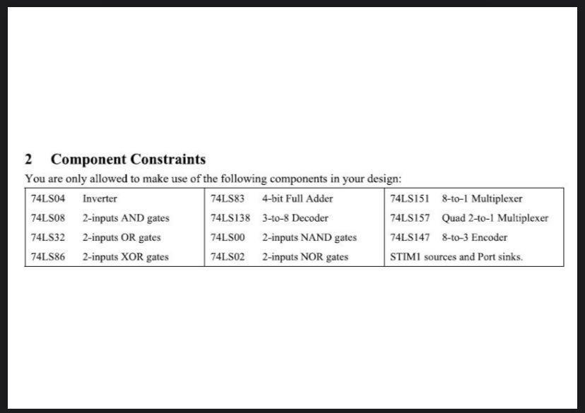 System Specification In this project students are | Chegg.com