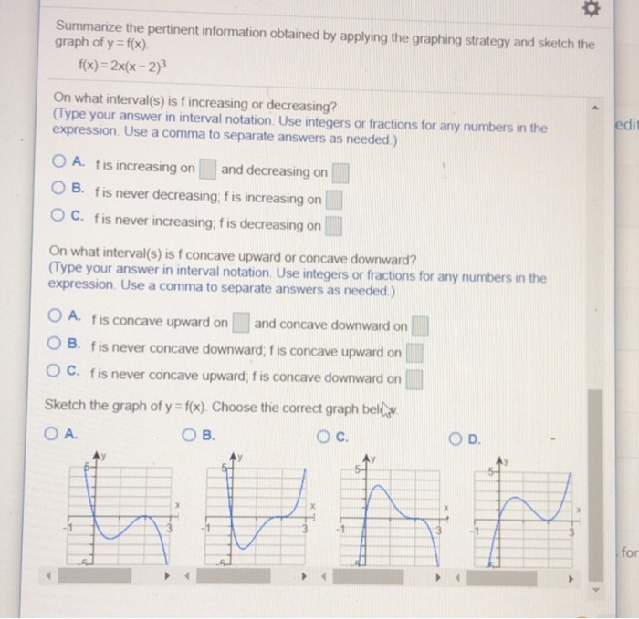 Solved Summarize the pertinent information obtained by | Chegg.com Solved Summarize the pertinent information obtained by | Chegg.com