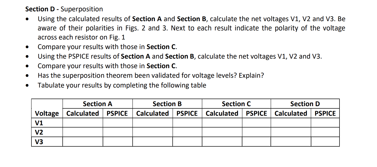 Solved Circuit Analysis II Background The superposition | Chegg.com