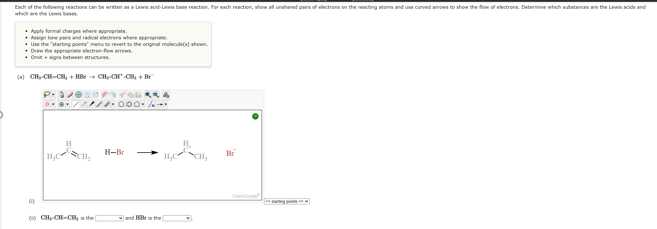 Solved which are the Lewis bases. - Apply formal charges | Chegg.com