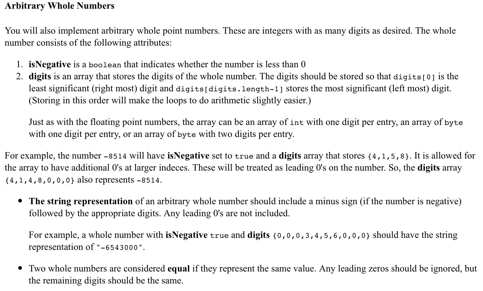 Solved Arbitrary Floating Point Numbers In This Homework