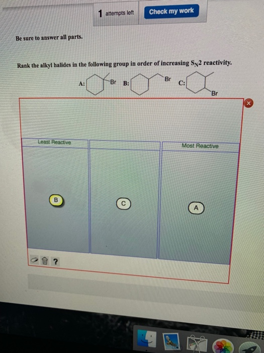 Solved 1 attempts left Check my work Be sure to answer all | Chegg.com