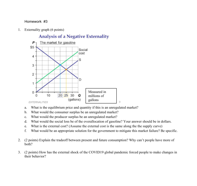 Solved Homework #3 1. Externality graph (6 points) Analysis | Chegg.com