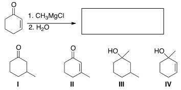 Solved 1. CH3MgI 2. H20 HO но IV | Chegg.com