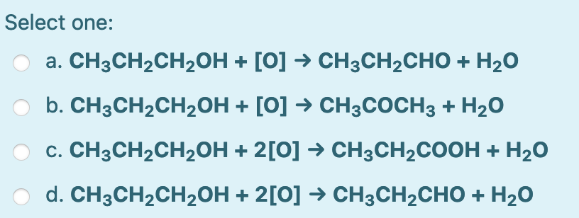 Solved What is the correct equation to show the following | Chegg.com