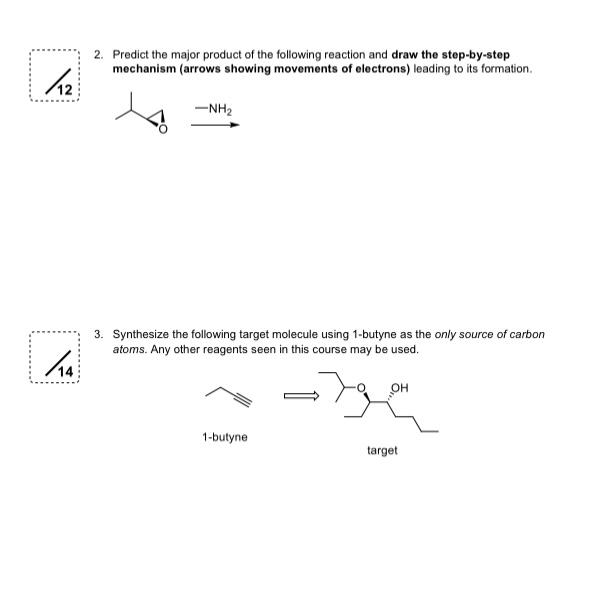 Solved Fill in the missing products, starting materials, and | Chegg.com