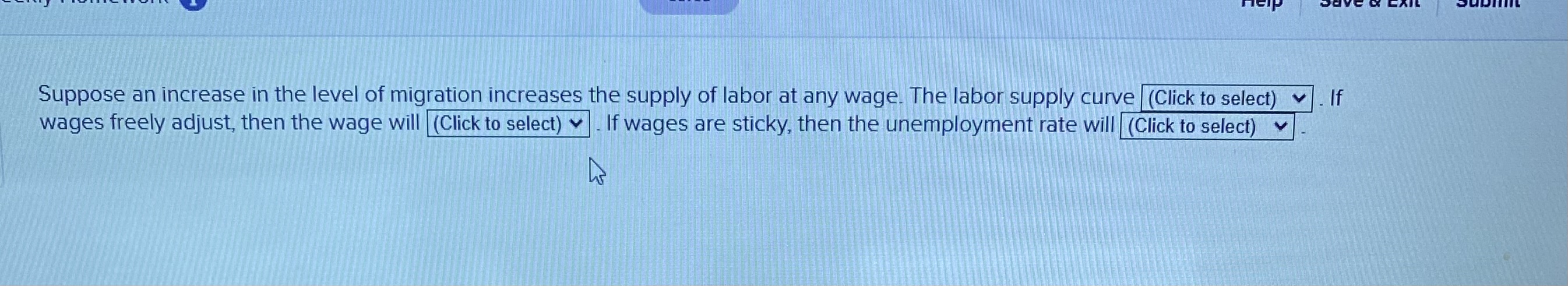 Solved Suppose an increase in the level of migration | Chegg.com