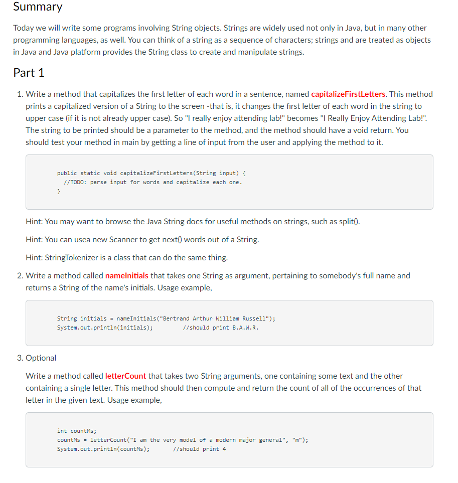 Part 1 In a class called Stats (template is | Chegg.com