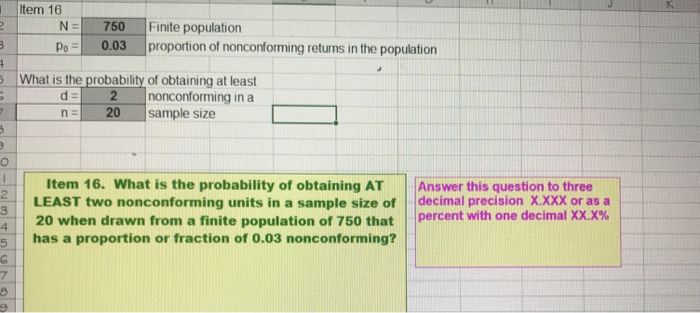 Solved What is the probability of obtaining AT LEAST two | Chegg.com