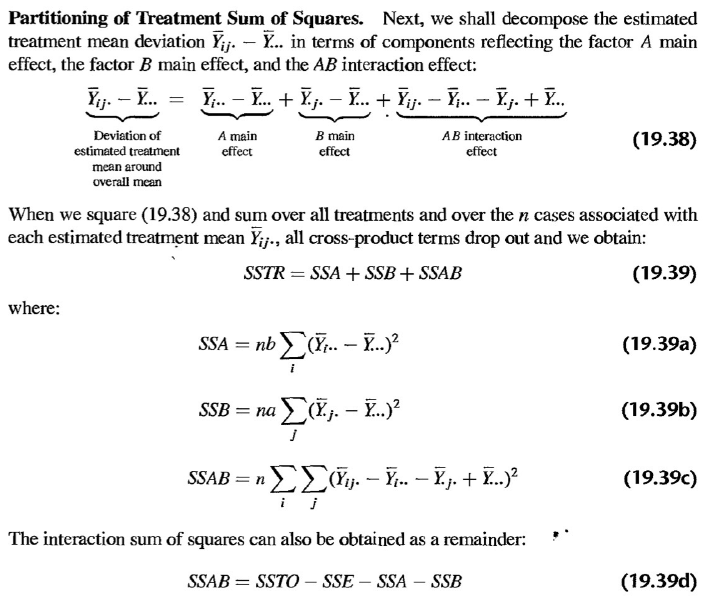 Solved = Partitioning of Treatment Sum of Squares. Next, we | Chegg.com