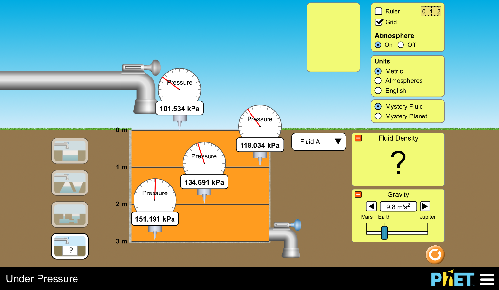 Solved Determine the density of the unknown fluids (A,B,C). | Chegg.com