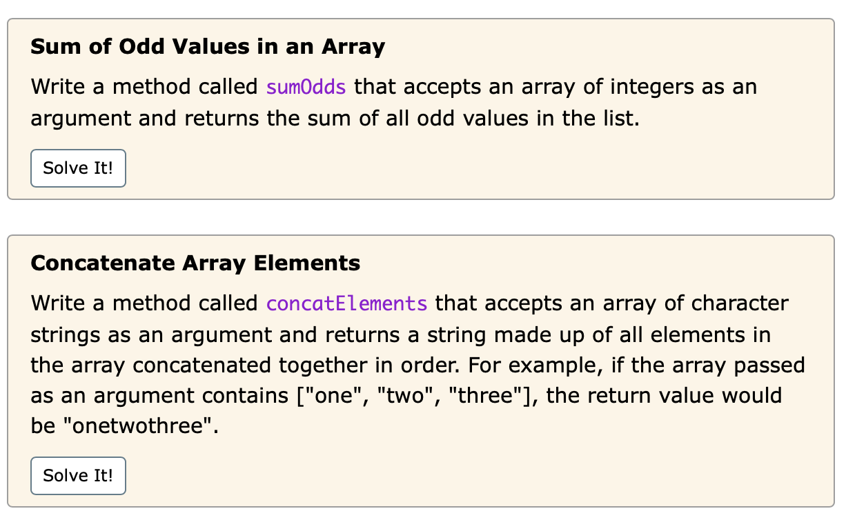Solved Sum Of Odd Values In An Array Write A Method Called 7636