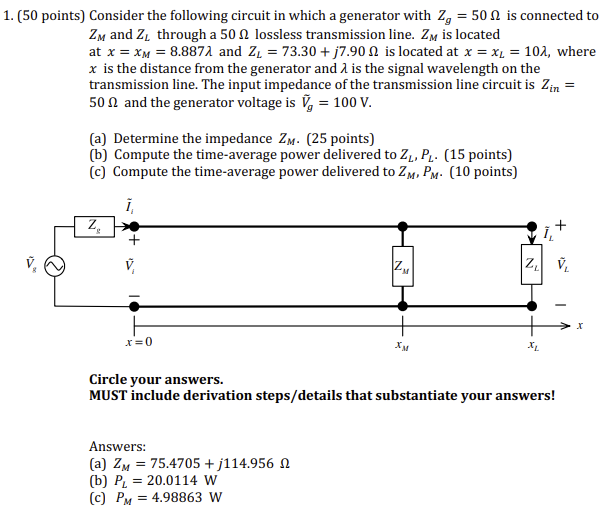 Solved Electromagnetics, please help me ﻿with the steps to | Chegg.com