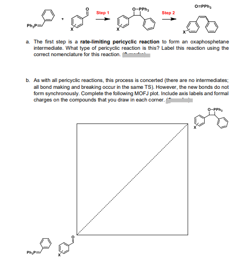O=PPh3 Step 2 a. The first step is a rate-limiting | Chegg.com