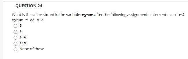 Solved QUESTION 5 How many times will the following loop | Chegg.com