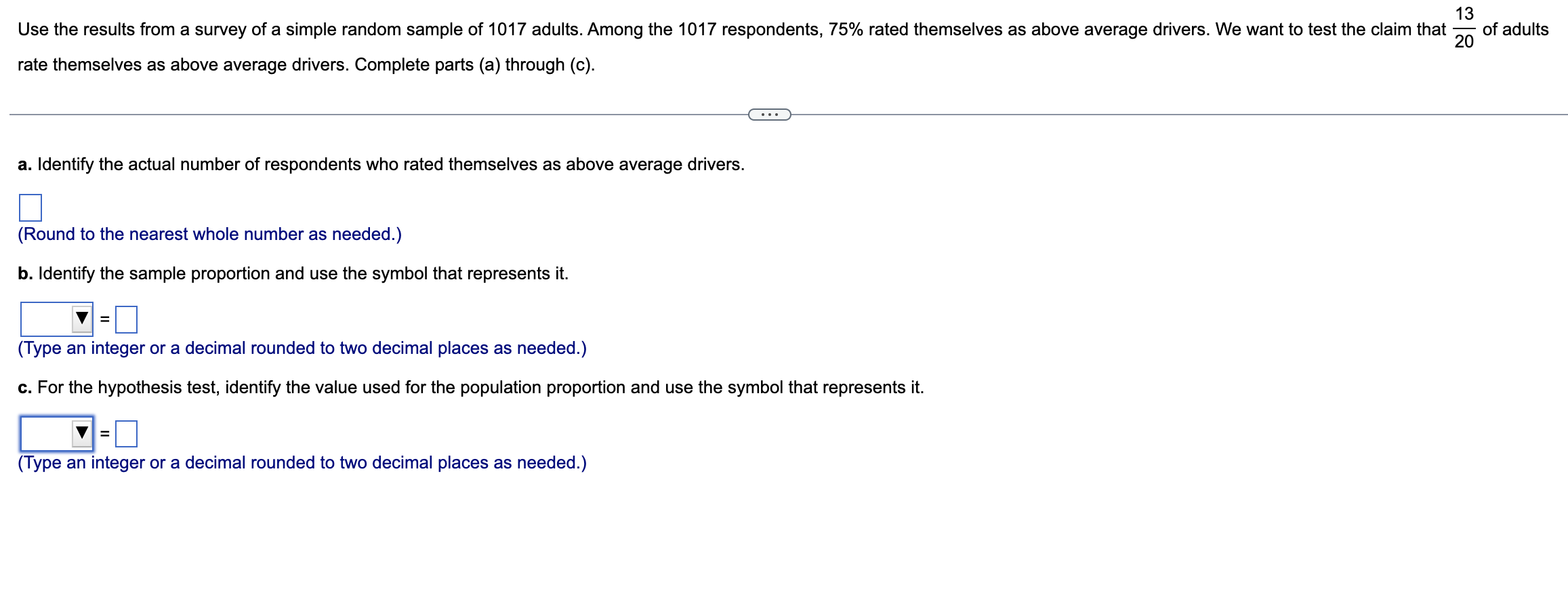 Solved Use the results from a survey of a simple random | Chegg.com