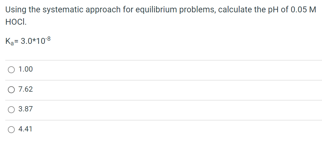 Solved Using the systematic approach for equilibrium | Chegg.com