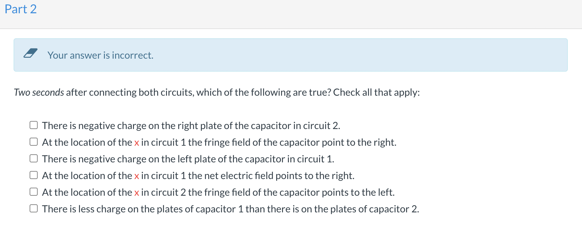 Solved In the circuits shown in the diagrams above, an | Chegg.com