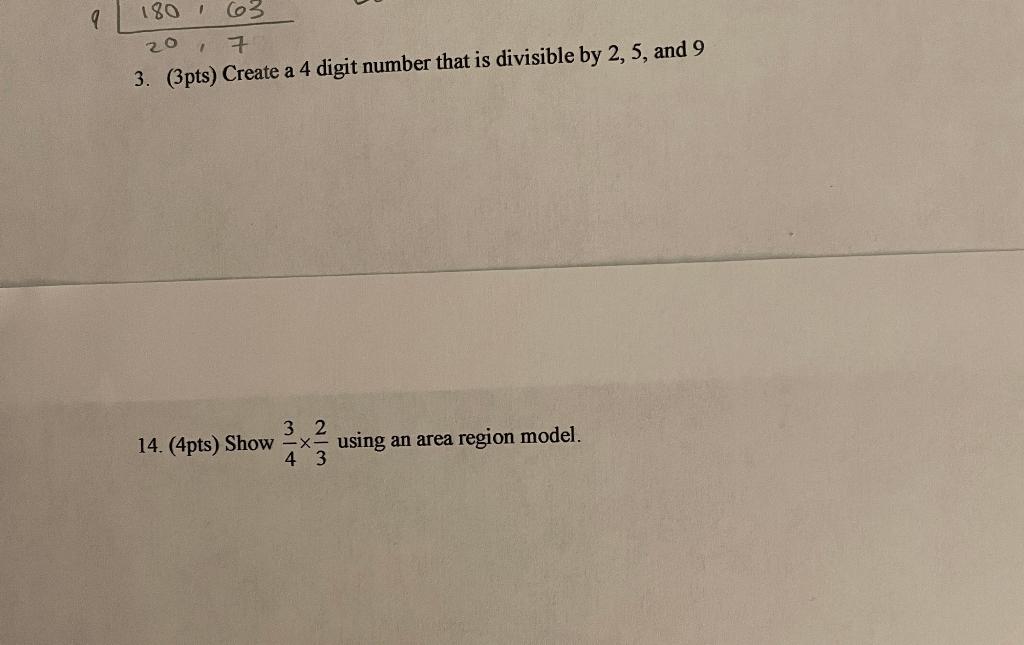 Solved 180 1603 20 7 3. (3pts) Create a 4 digit number that | Chegg.com