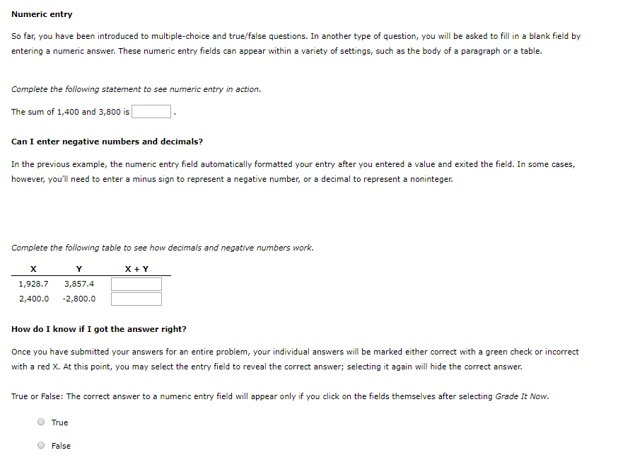 Solved Numeric entry So far, you have been introduced to | Chegg.com