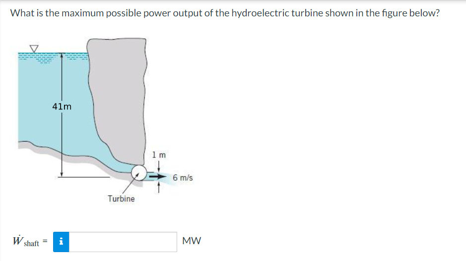 Solved What is the maximum possible power output of the | Chegg.com