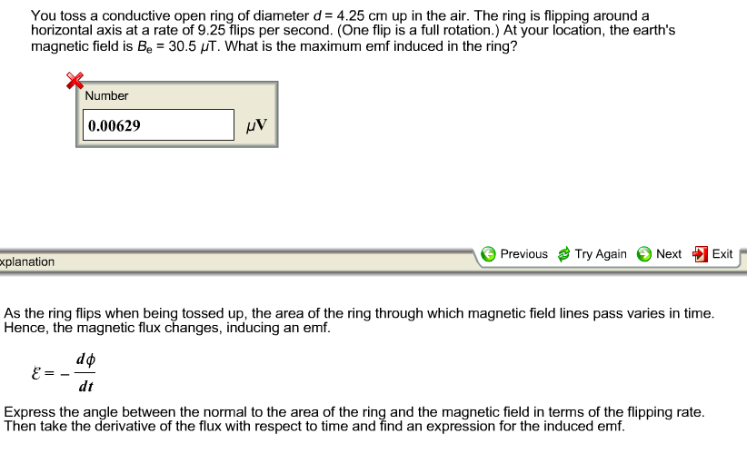 Solved circular loop of flexible iron wire has an initial | Chegg.com