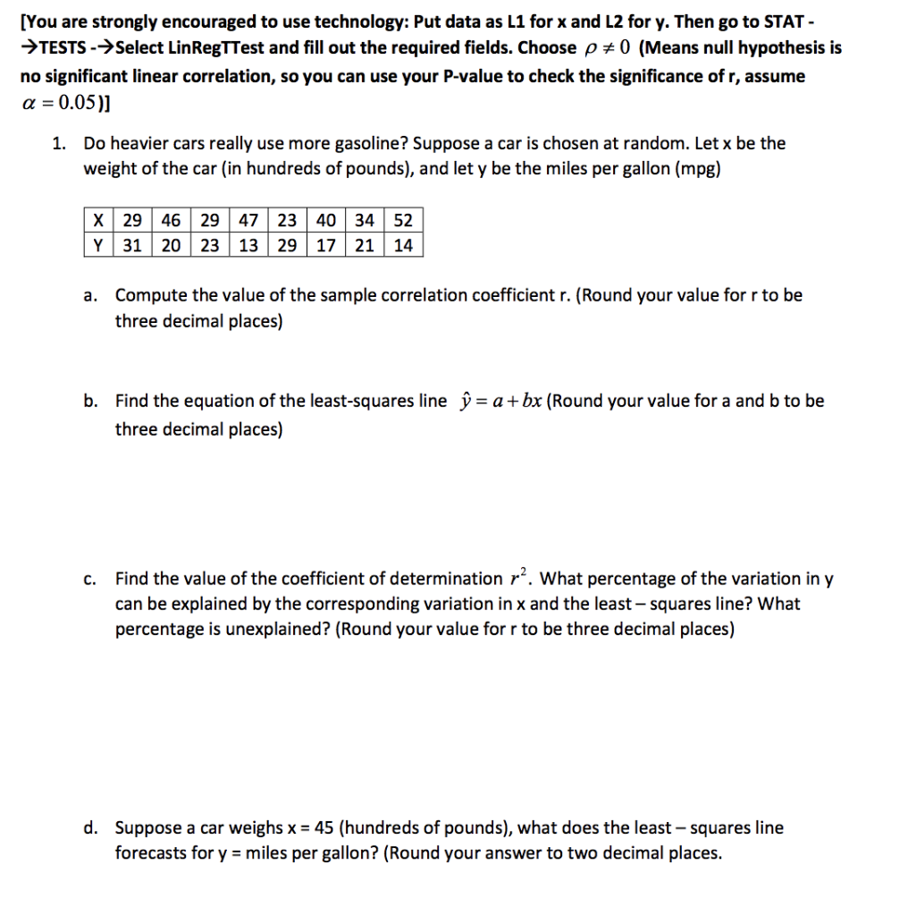 Solved [You are strongly encouraged to use technology: Put | Chegg.com