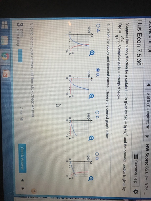 Solved Suppose the supply function for a certain item is | Chegg.com