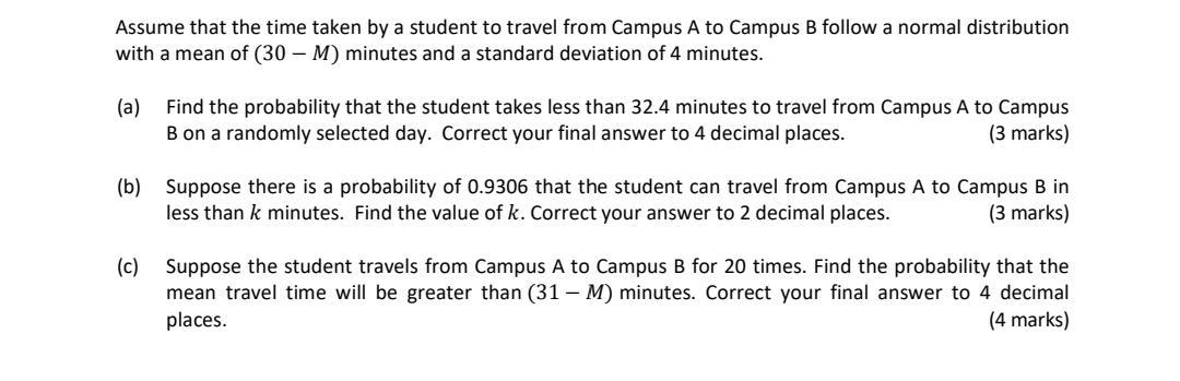 Solved please help this probability questions with clear | Chegg.com