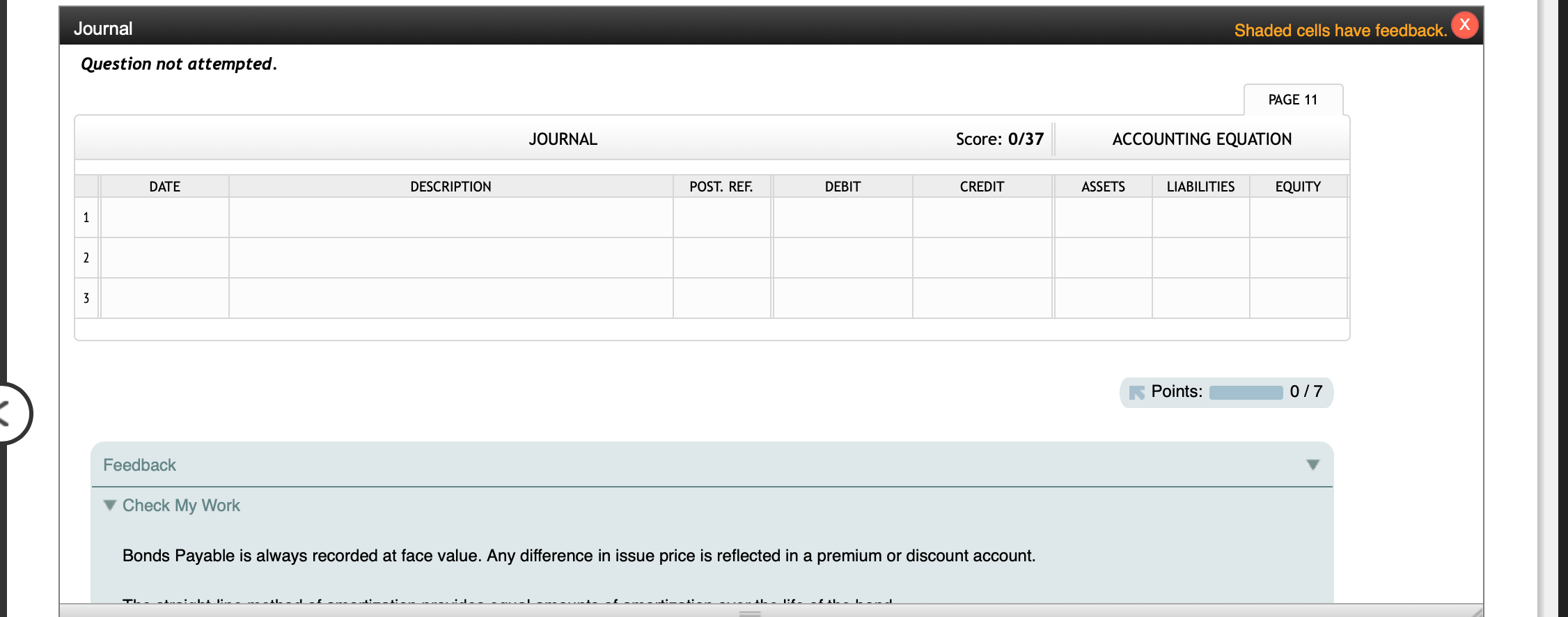 Solved Bond premium, entries for bonds payable transactions | Chegg.com