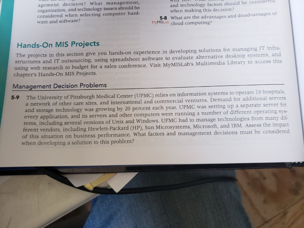 Solved agement decision? What management organization, and | Chegg.com