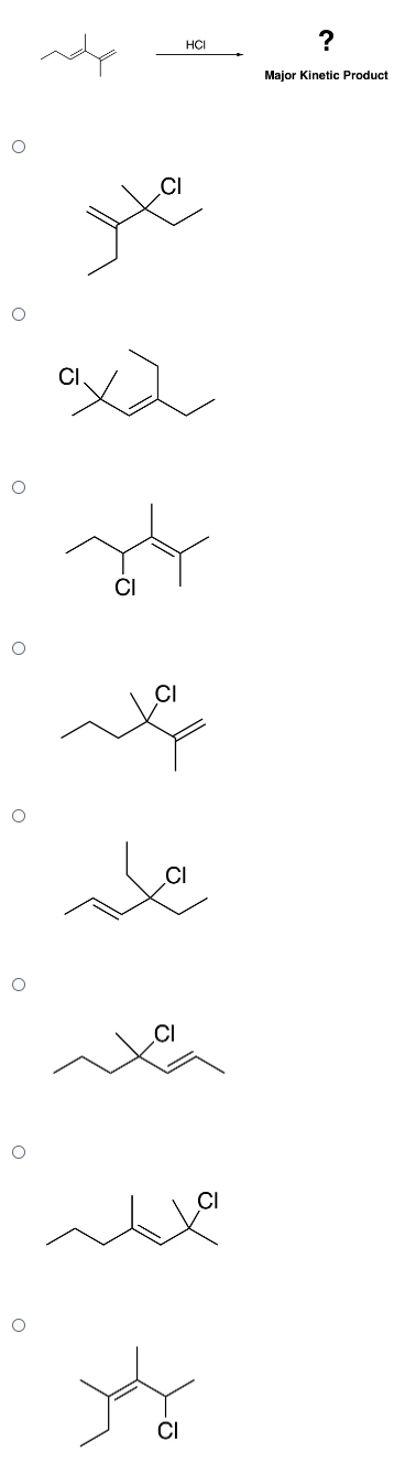 Solved \\( \\stackrel{\\mathrm{HCl}}{\\longrightarrow} \\) ? | Chegg.com