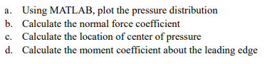 [Solved]: Consider an airfoil with chord length