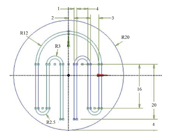 Solved The figure below shows the base of an electric | Chegg.com