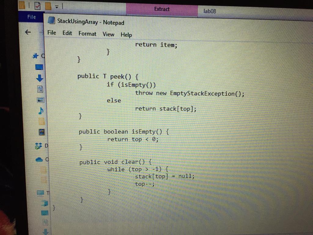 Solved Question: public class Tutorial8Demo { public static | Chegg.com