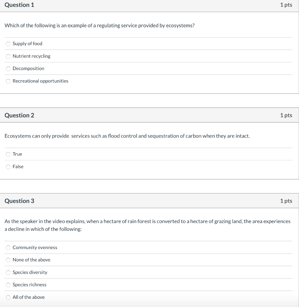 Solved Question 1 1 pts Which of the following is an example | Chegg.com