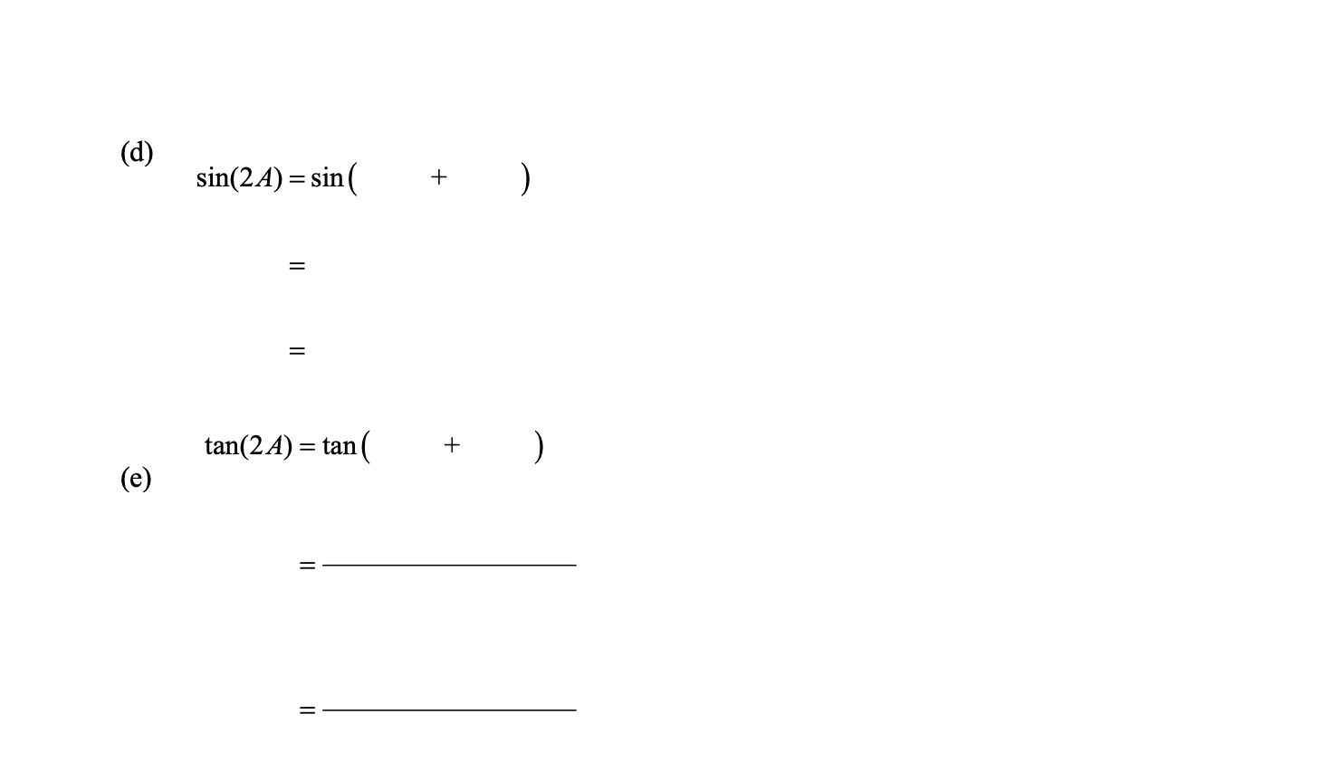 Solved In this section, these identities will be used to | Chegg.com