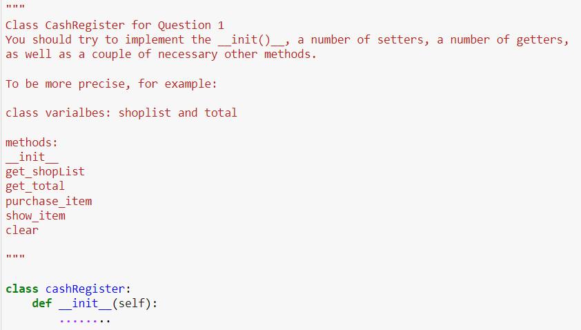 Solved Write a class named Retailltem that holds data about | Chegg.com