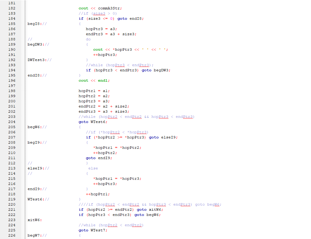Solved You are to translate into MIPS assembly language | Chegg.com