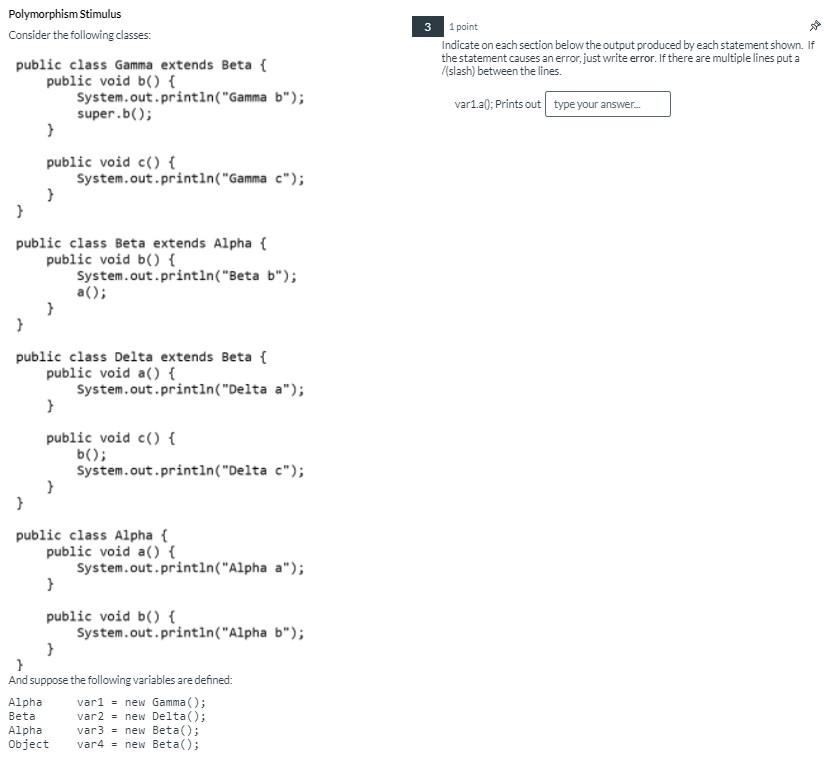 Solved AND var1.b() var1.c() var4.a() var2.a() | Chegg.com