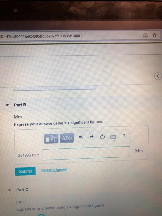 Solved D 47dc80444fe924395bd56787cf 1 89688# 1 0001 軸☆ Part | Chegg.com