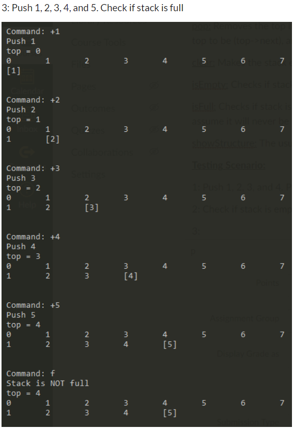 Solved Implement the class functions of the Stack ADT by way | Chegg.com