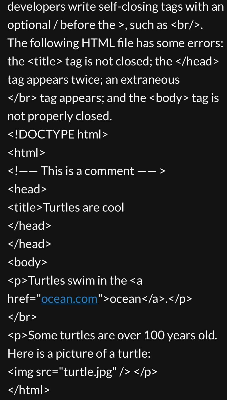 Solved 2. Write an HTML Validator program that reads files | Chegg.com