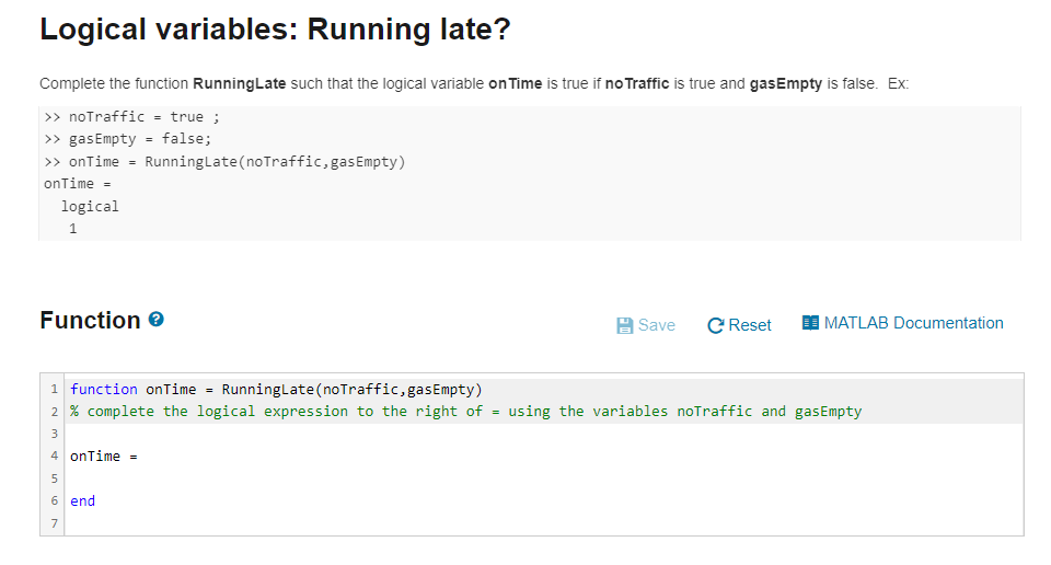 Solved Logical Variables Running Late Complete The 