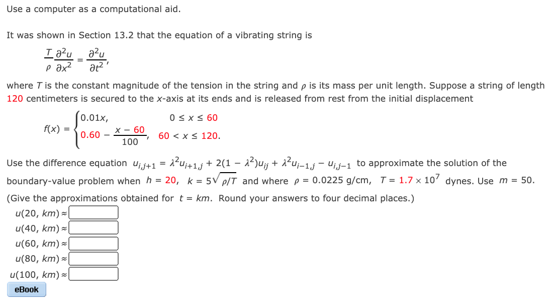 Solved Use a computer as a computational aid. It was shown | Chegg.com